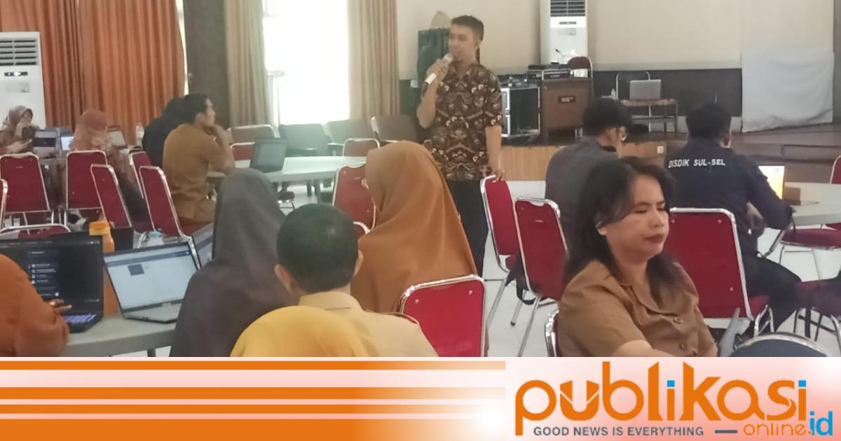 39 ASN Disdik Sulsel Ikuti Pelatihan Visualisasi Data - publikasionline.id